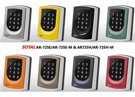 Soyal-AR-725H-2 - เครื่องทาบบัตร เครื่องสแกนลายนิ้วมือ
