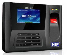 เครื่องสแกนลายนิ้วมือ HIP CMI 812u - เครื่องทาบบัตร เครื่องสแกนลายนิ้วมือ