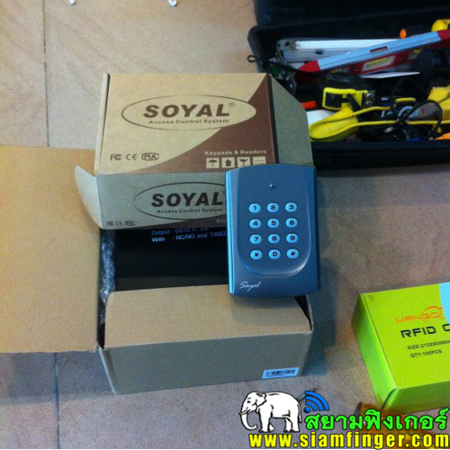 เครื่องทาบบัตรคีย์การ์ด soyal AR-721HV3 - เครื่องทาบบัตร เครื่องสแกน ...