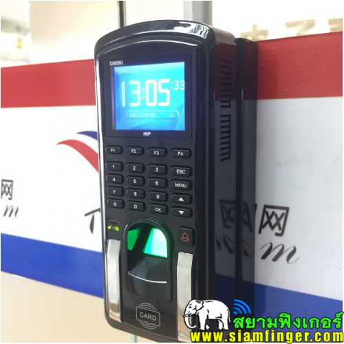 เครื่องสแกนลายนิ้วมือ( Finger Scan) hipบันทึกเวลา พร้อมควบคุมการเปิด ...